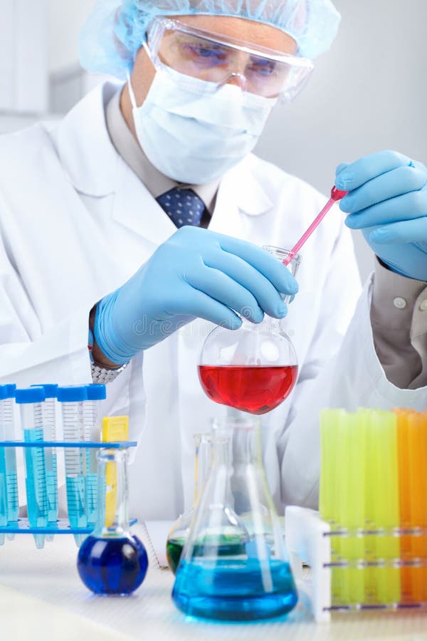 Laboratory assistant stock image. Image of laboratory - 31274145