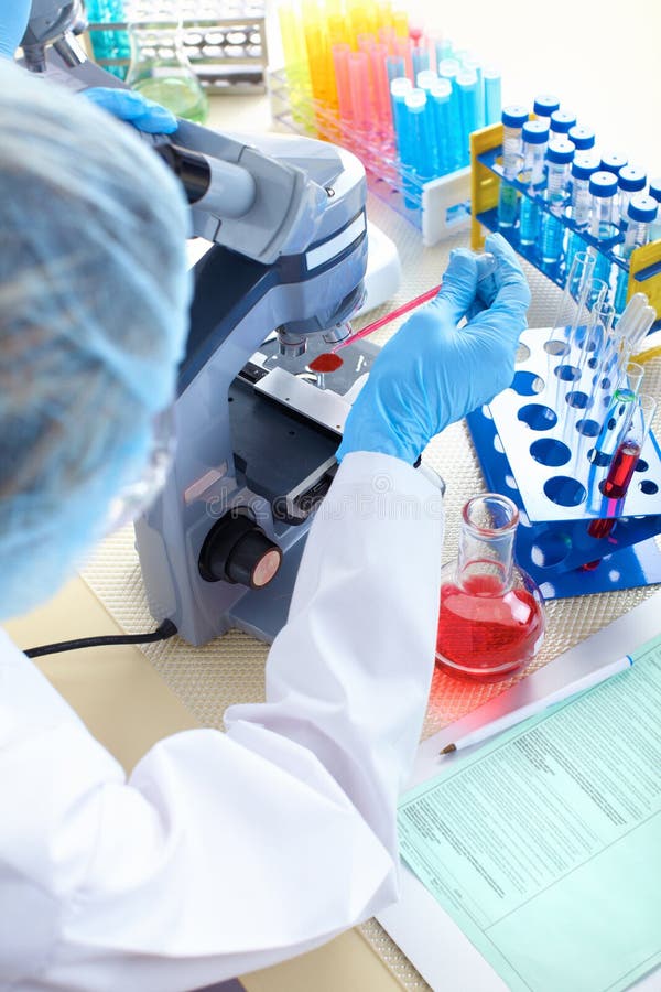 Laboratory assistant stock image. Image of laboratory - 31274145