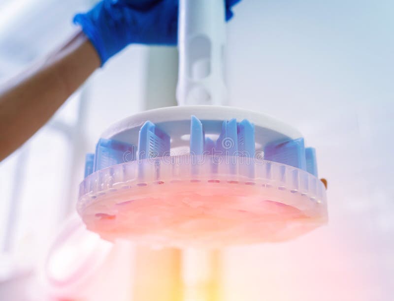Laboratory Assistant Works with Microwave Hybrid Tissue Processor at ...