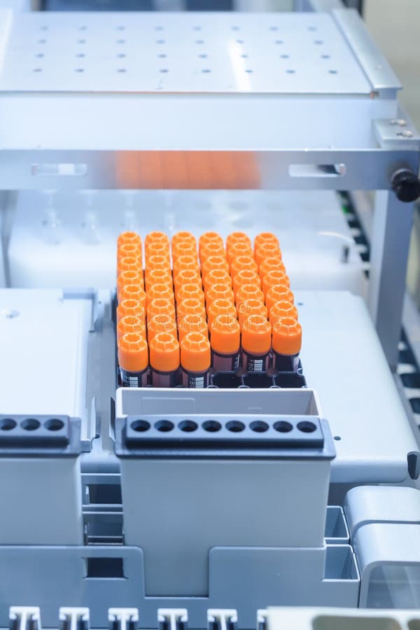 Laboratory Automatic Machine. Stock Photo - Image of laboratory ...