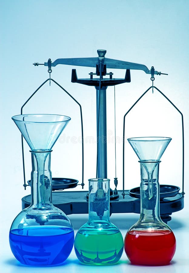 Laboratory balance, stock image. Image of measurement - 7925113