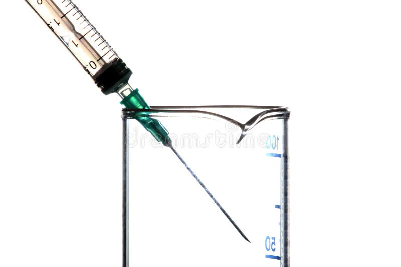 Experiment Beaker in Science Laboratory Stock Photo - Image of business ...