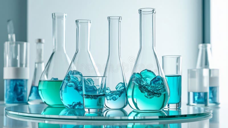 Laboratory Beaker Science Experiment Liquid Good Resolution Stock Photo ...