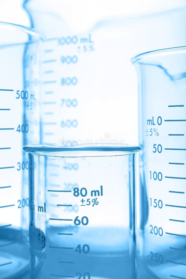 Laboratory beakers stock photo. Image of medicine, accuracy - 2937064
