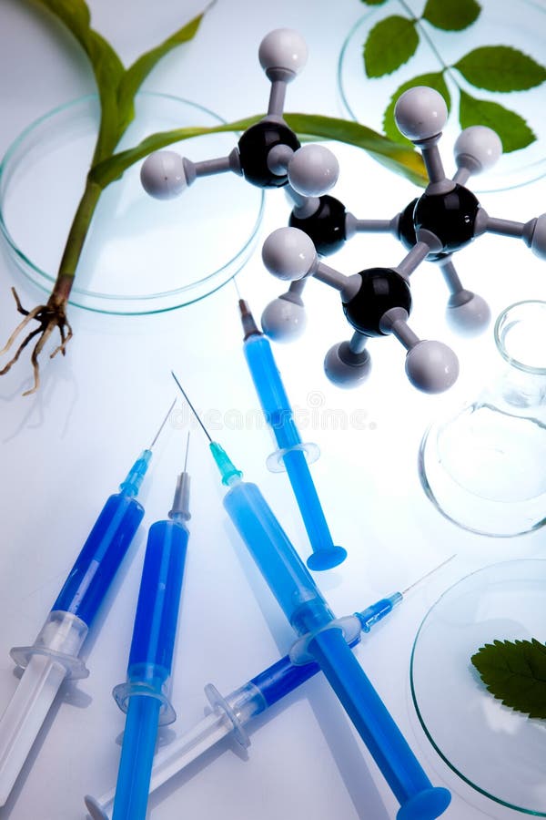 Laboratory, Bio Organic Modern Concept Stock Image - Image of medical ...