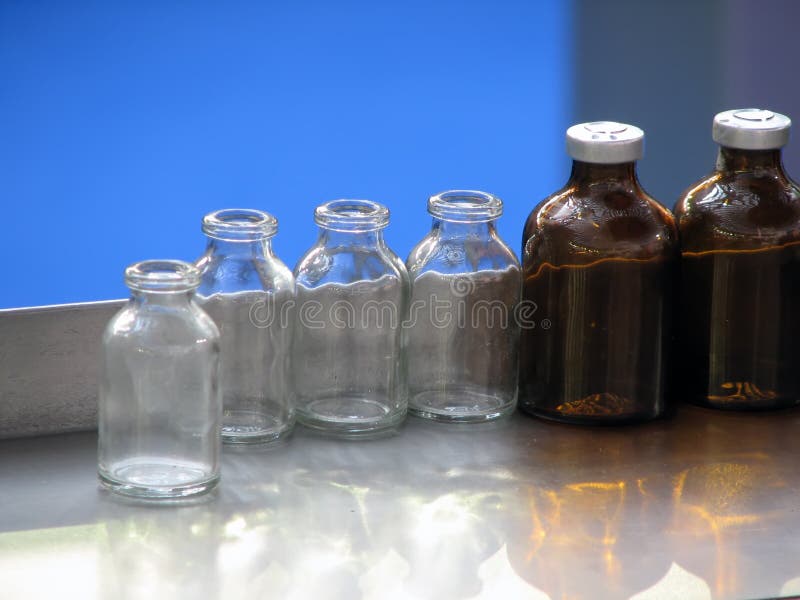 Laboratory bottles stock photo. Image of bottle, chemistry - 11236486