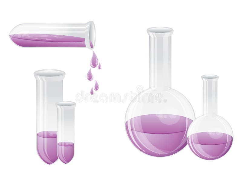 Laboratory bottles stock vector. Illustration of chemical - 19831522