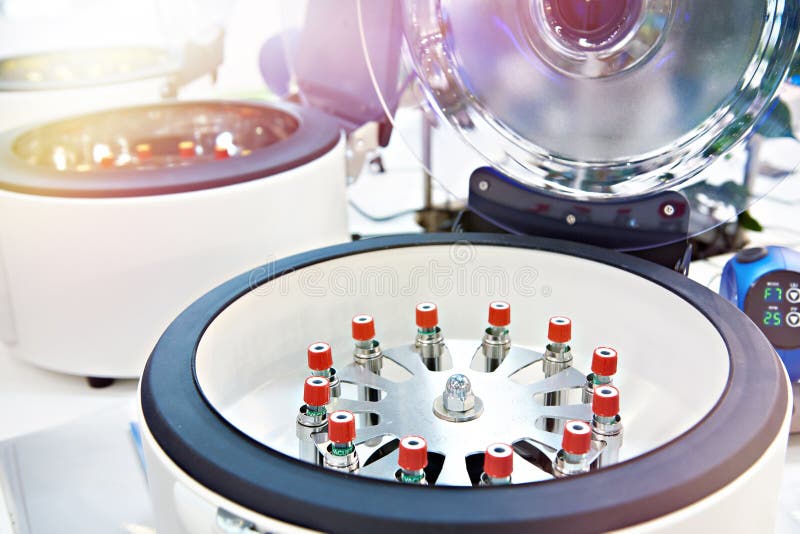 Laboratory Centrifuge for Analyzes Stock Photo - Image of doctor ...