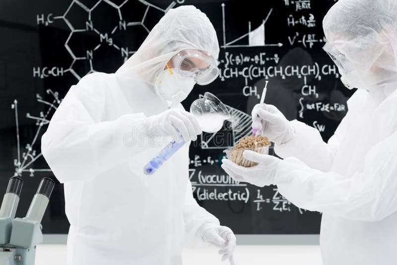 Laboratory Chemical Testing Stock Image - Image of magical, injection ...