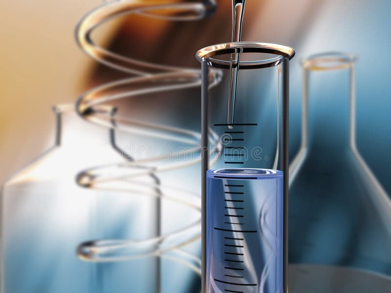 Laboratory chemical tools stock photo. Image of reflection - 2190394