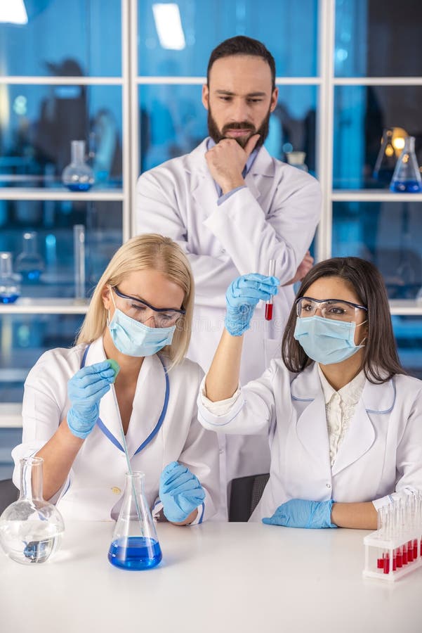 Laboratory stock photo. Image of modern, research, doctor - 53048942