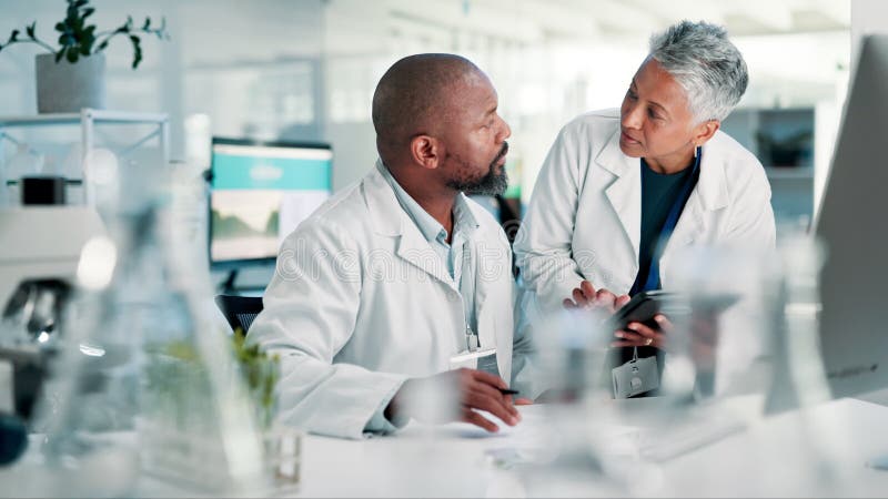 Laboratory, Collaboration and Tablet with Computer Research and ...