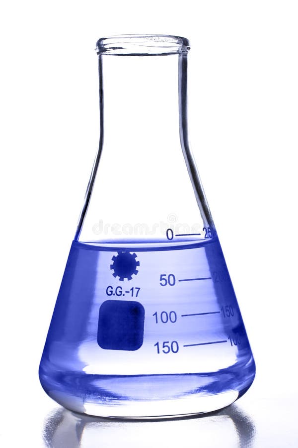 Laboratory Conical Flasks in Science Research Lab Stock Image - Image ... Laboratory Conical Flasks in Science Research Lab Stock Image - Image ...