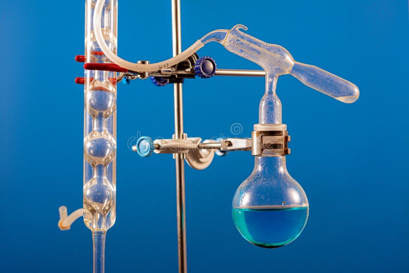 Laboratory Device for Distillation of Volatile Liquid Fractions Stock ...