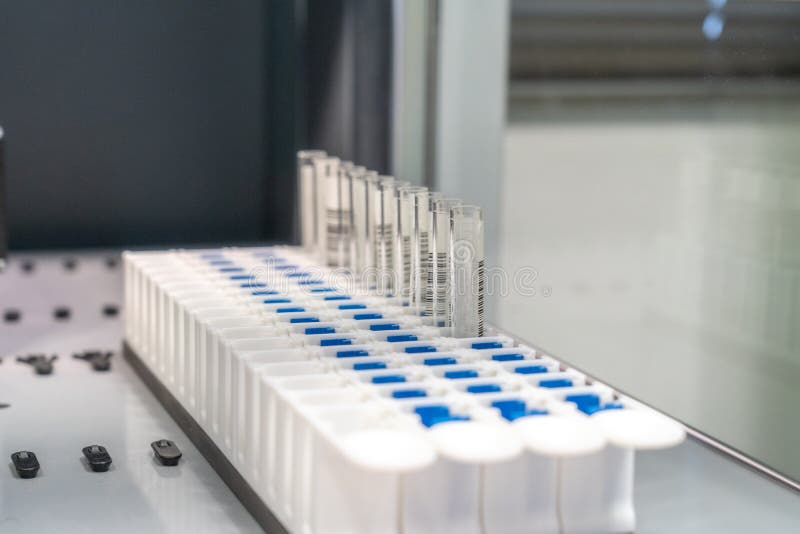 Laboratory Doing Tests for Vaccine Blood Extraction and Analytical ...