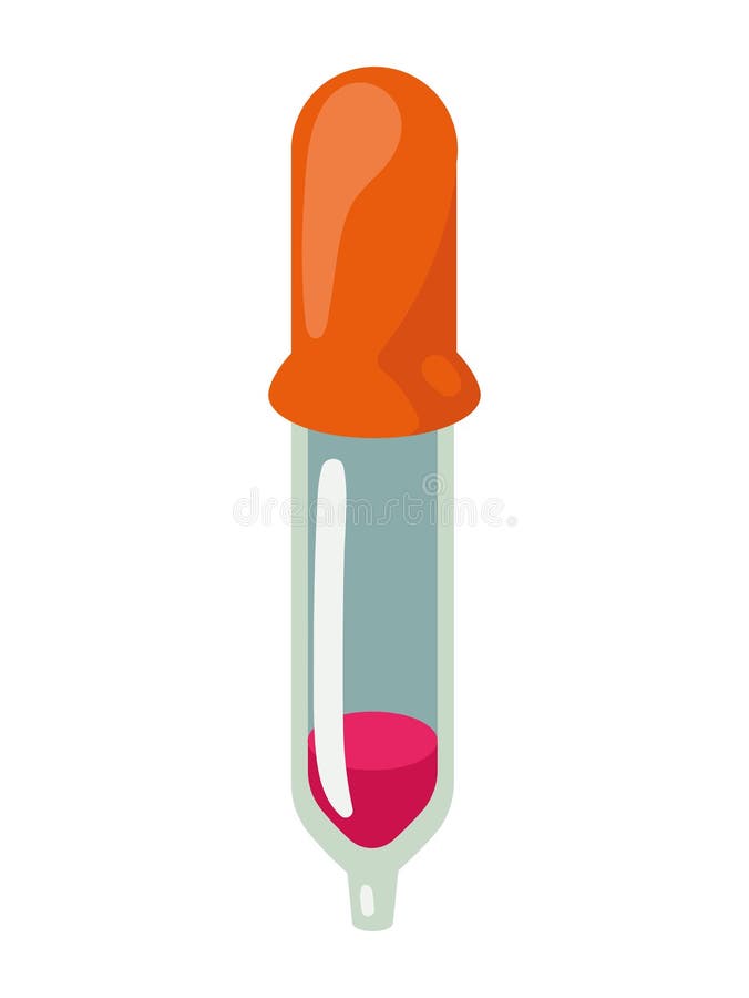 Laboratory Dropper Equipment Stock Vector - Illustration of design ...