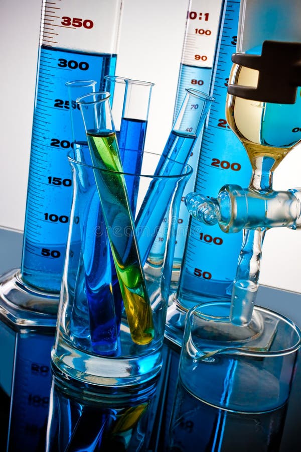 Laboratory equipment stock photo. Image of discovery - 10474100