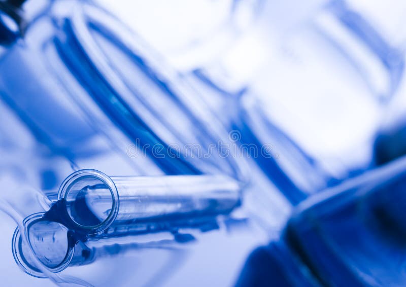 Laboratory equipment stock image. Image of pharmacy, beakers - 3955175
