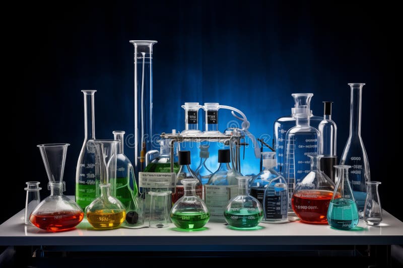 Laboratory Equipment Arranged for Microbiological Experiments ...