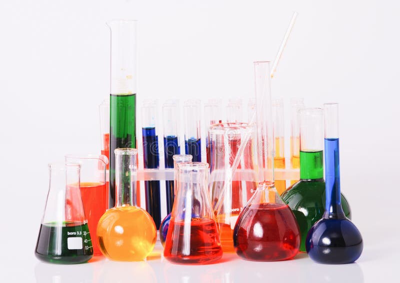 Laboratory Equipment stock image. Image of chemicals - 41351733
