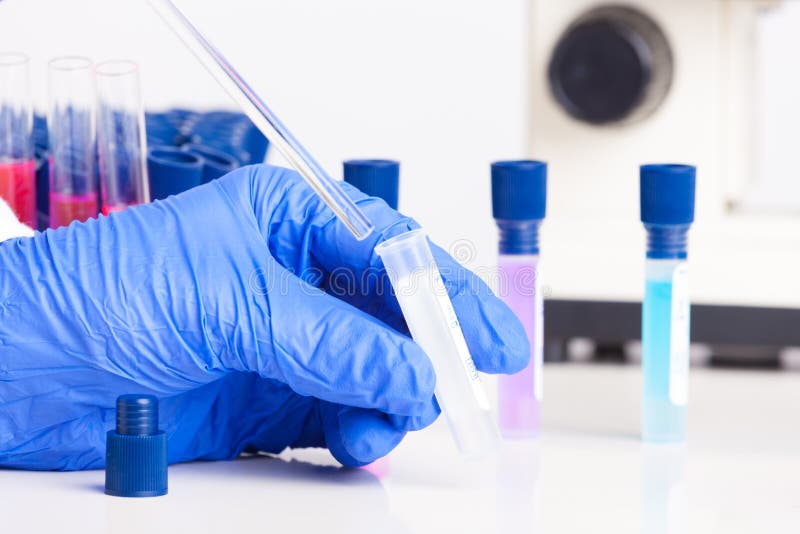 Industrial Science Laboratory Instrument for Research Stock Photo ...