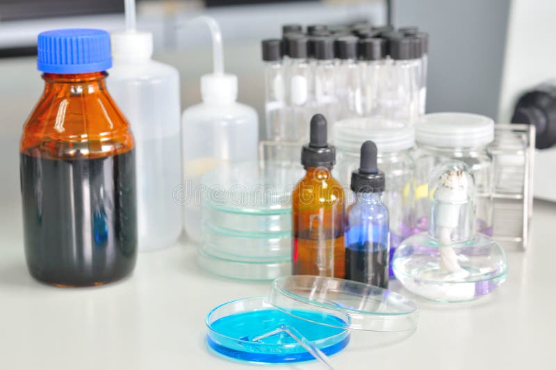 Laboratory Equipment stock photo. Image of education - 43993652