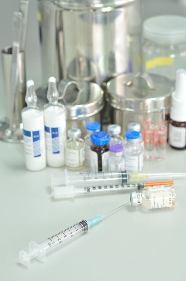 Laboratory Equipment stock image. Image of glassware - 43996535