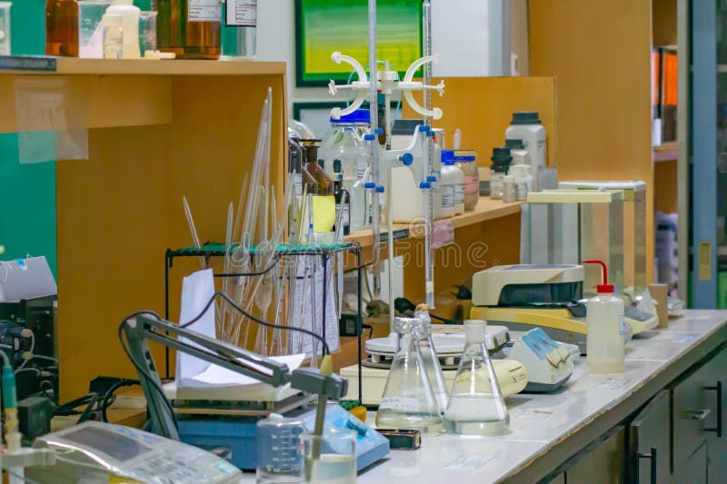 Laboratory Equipment for Research and Development Stock Photo - Image ...