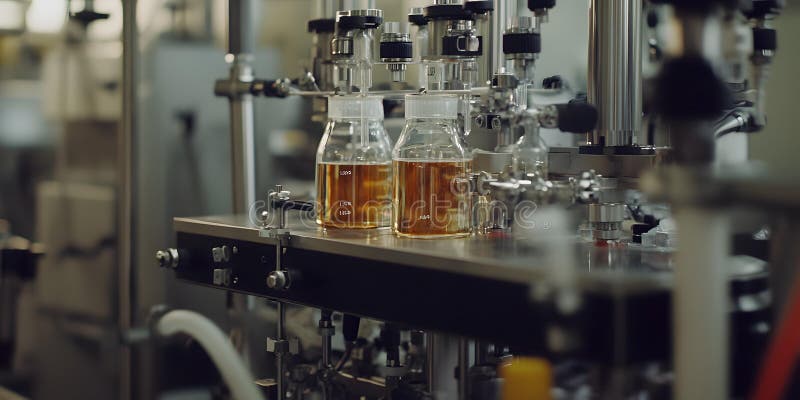 Laboratory Equipment for Scientific Research Stock Illustration ...