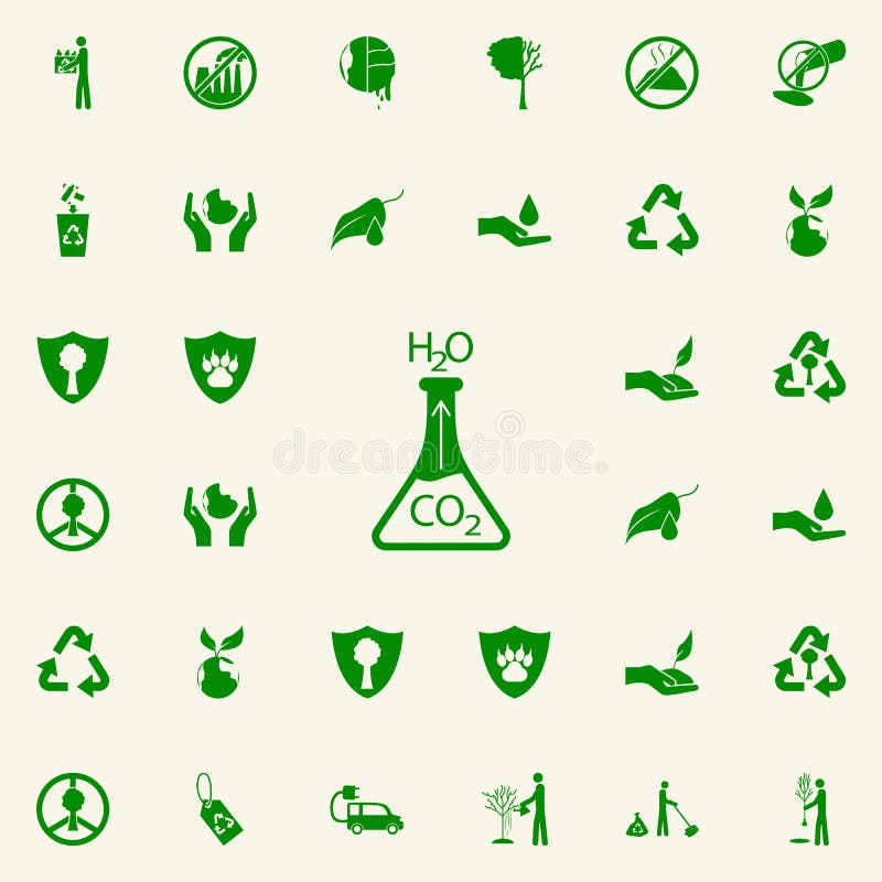 Laboratory Experience Green Icon. Element of Nature Protection Icon for ...