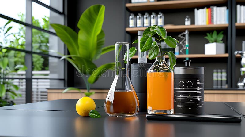 Laboratory Experiment: Organic Chemistry and Natural Extracts Stock ...