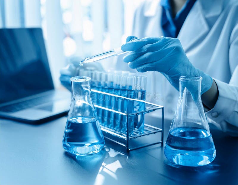 Laboratory Experiment in Progress, Showcasing Scientific Research and ...