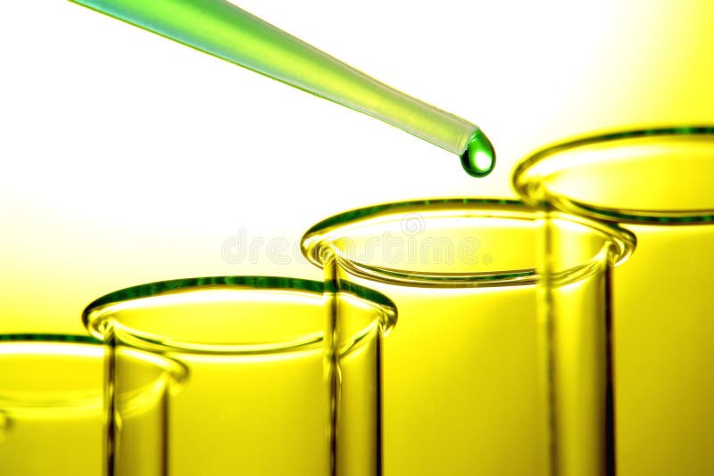 Laboratory Experiment in Science Research Lab Stock Photo - Image of ...