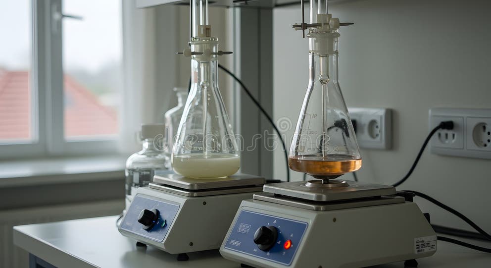 Laboratory Experiment: Stirring Solutions in Erlenmeyer Flasks on ...