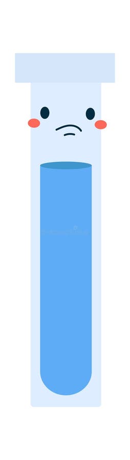 Laboratory Flask Character stock vector. Illustration of test - 277516107