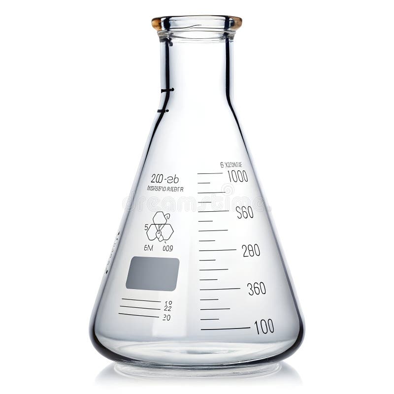 Laboratory flask icon stock illustration. Illustration of ...