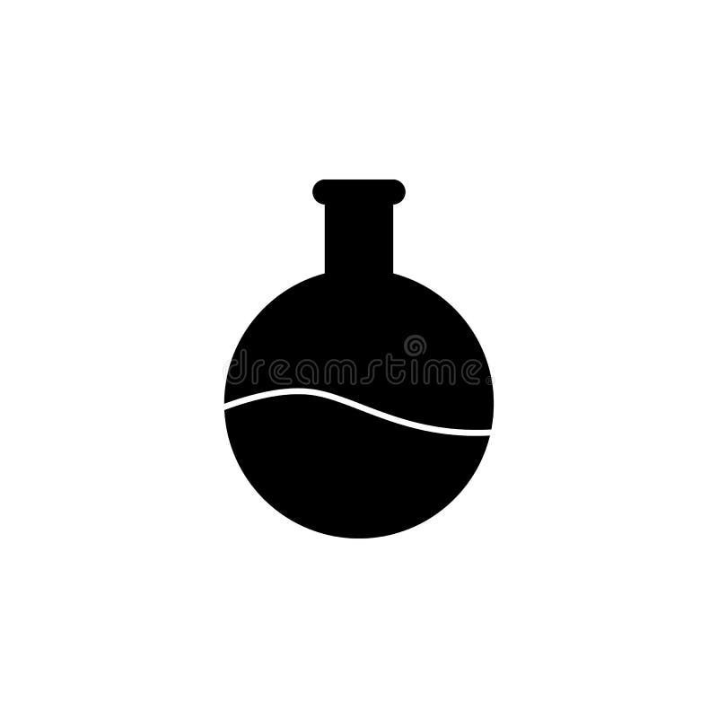 Laboratory Flask Icon. Element of Web Icon with One Color for Mobile ...