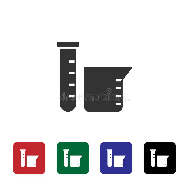 Laboratory, Flask Vector Icon. Simple Element Illustration from ...