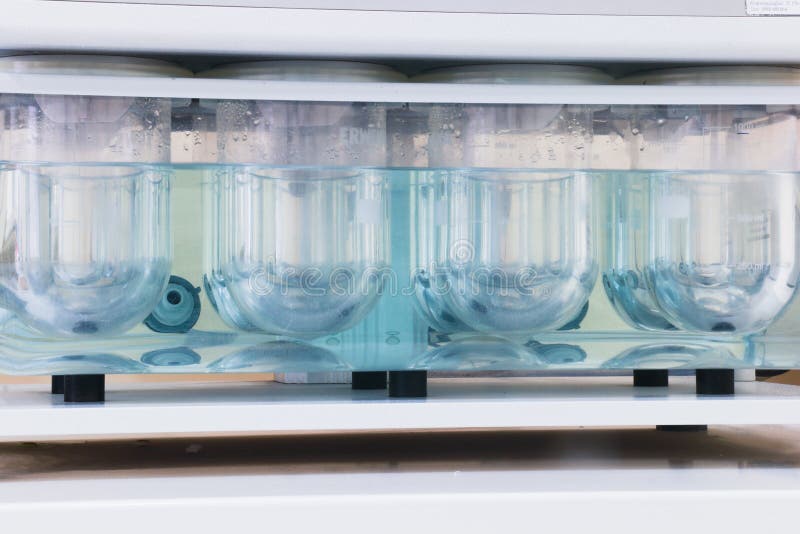 Laboratory flasks stock image. Image of experiment, glassware - 152681485