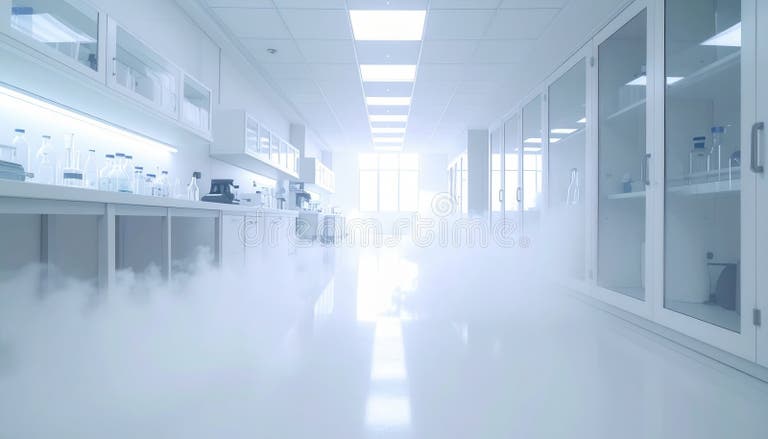 Laboratory with Fog Effect, Laboratory Dust Contamination Pattern Study ...