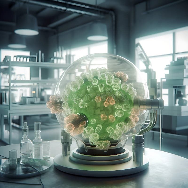 The Laboratory of the Future Stock Image - Image of future, business ...