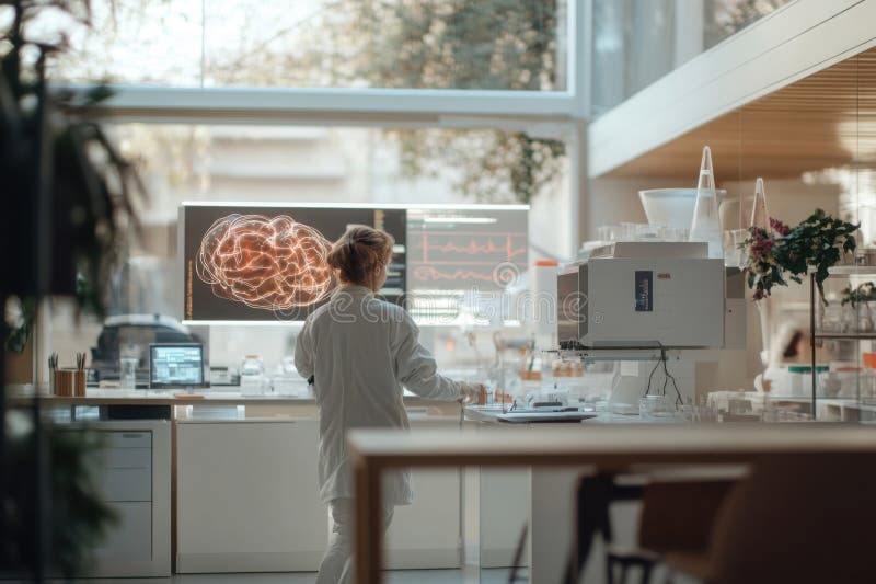 Laboratory of the Future Showcasing Neural Networks and Innovative ...