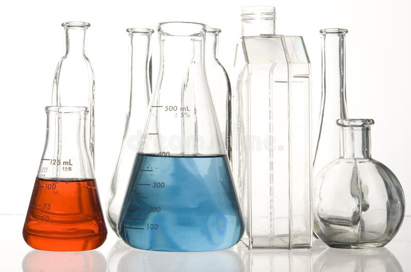 Laboratory glass stock photo. Image of chemical, technology - 13335188
