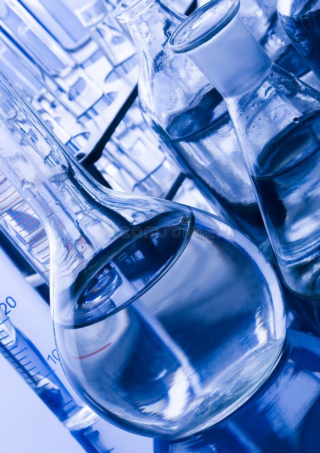 Scientific Experiment in Science Research Lab Stock Image - Image of ...