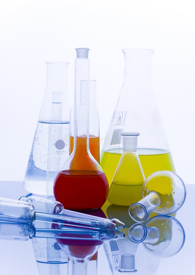 Laboratory glass stock image. Image of flask, glass, glassware - 2119197