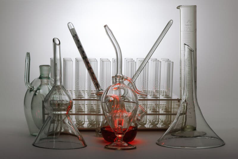 Laboratory glass stock image. Image of rack, beaker, analyzing - 7512317
