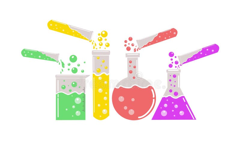 Laboratory Glass Equipment for Medical or Science Study Stock ...