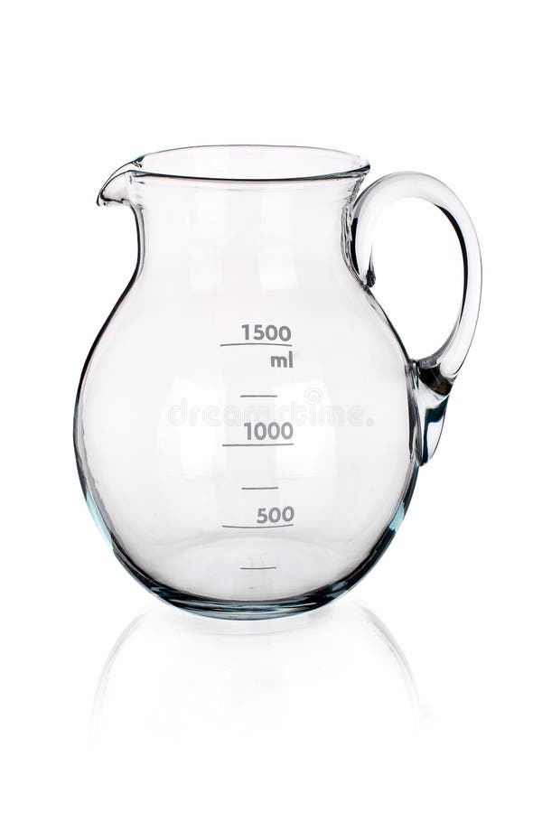 Laboratory Glass U Tube Isolated on White Stock Image - Image of fluid ...