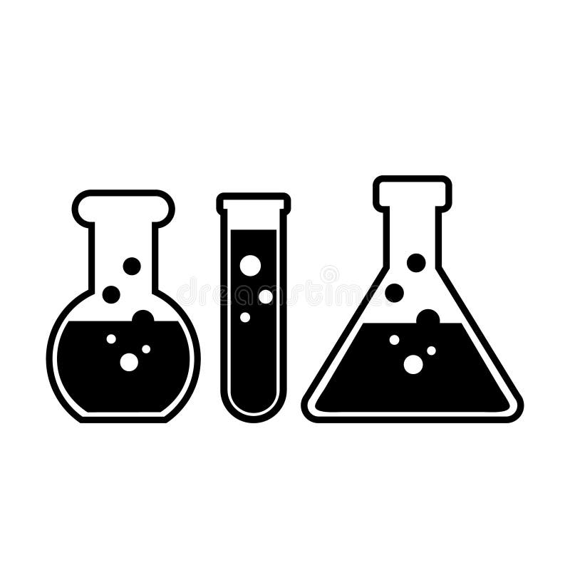 Laboratory glass stock vector. Illustration of education - 42032051