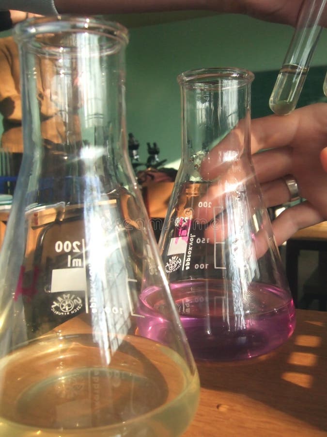 Laboratory glasses stock photo. Image of glasses, liquid - 3787722